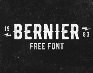 BERNIER font