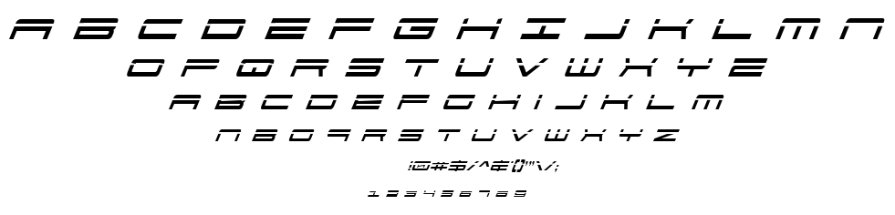 911 Porscha font