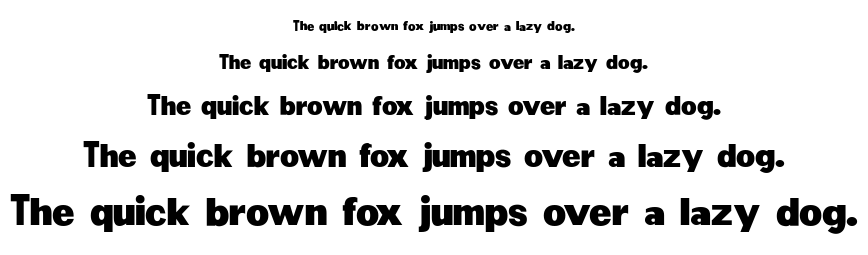 A Bug's Life font