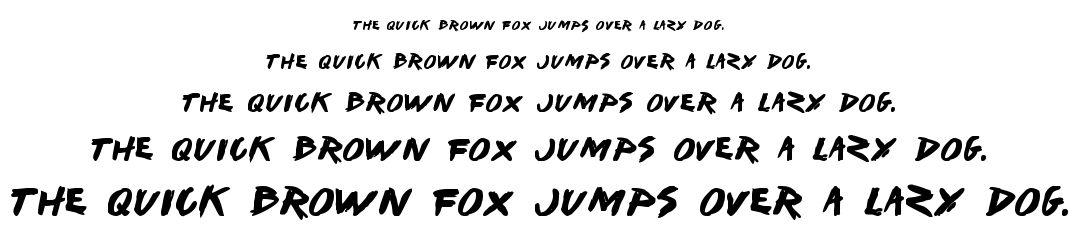 I Want My TTR ! font