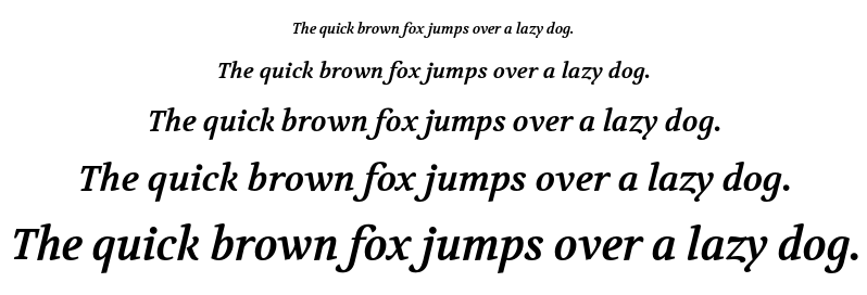 Volkhov font