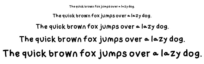 Loogie hawk font